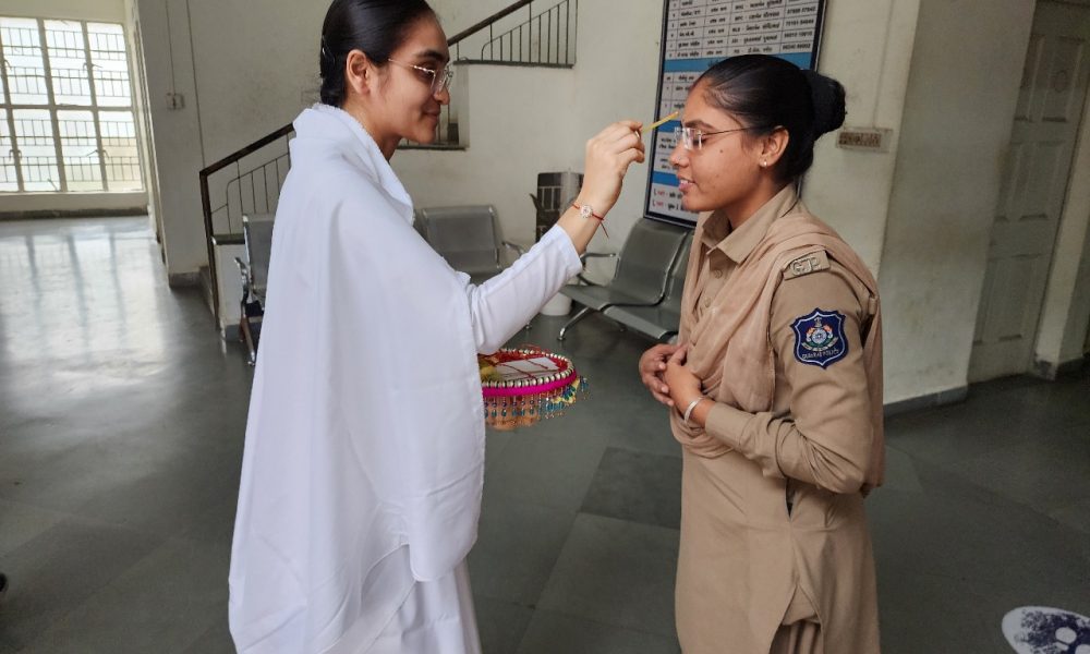 Rakshabandhan Celebration(Malaviya police station)_7Aug_2025 – Brahma ...